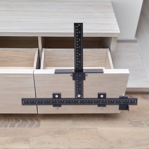 Punch Locator Drill Guide Sleeve Cabinet Hardware Jig Drawer Pull Wood ...