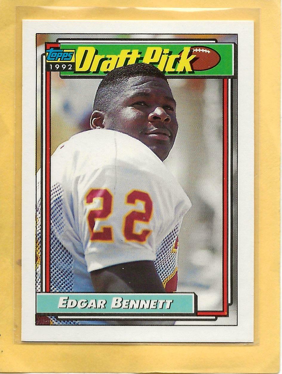 1992 Topps - Edgar Bennett #104 (RC) for sale online | eBay
