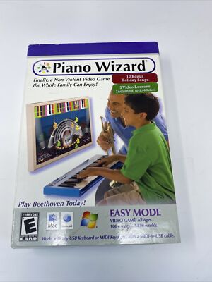 Piano Wizard Music Wizard Software Cd Music Lessons Learning Video ...