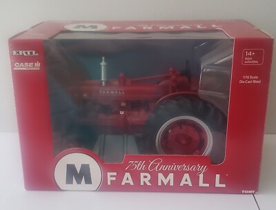 Farmall 1:16 Scale Model M Tractor with Narrow Front 75th Anniversary ...