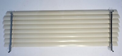 VW Volkswagen Bus Rear Window Venetian Blinds Adjustable Slats Ivory ...