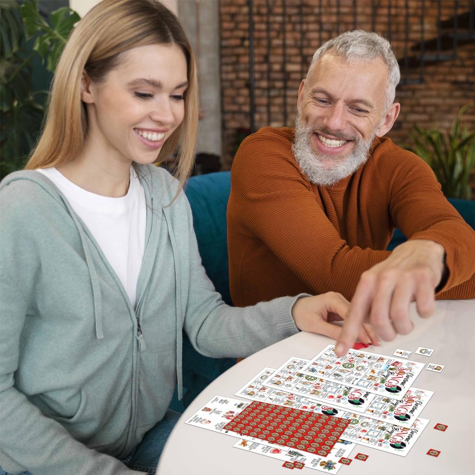Christmas Song Bingo, Christmas Bingo, Holiday Bingo Game for Adults ...