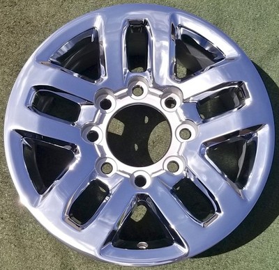 NEW Factory Chevrolet Silverado 2500 HD Wheel OEM 3500 Chrome 18 ...