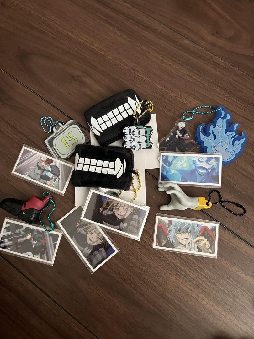 My Hero Academia USJ Keychain Set 6pcs Deku Toga Shoto Kaminari Used | eBay