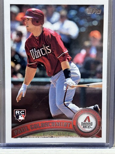 2011 Topps Baseball Update Series Paul Goldschmidt #US47 Rookie Card | eBay