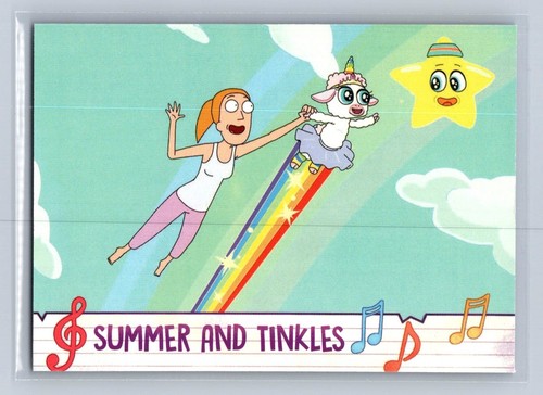 Summer and Tinkles - 2019 Rick and Morty Face the Music Insert Card ...