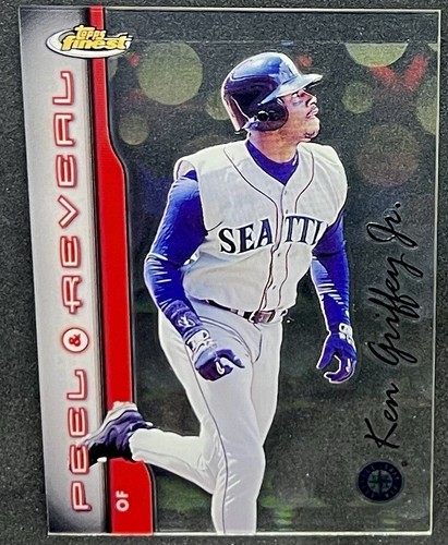 1999 Topps Finest - Peel & Reveal Ken Griffey Jr #PR4 Stadium Stars for ...