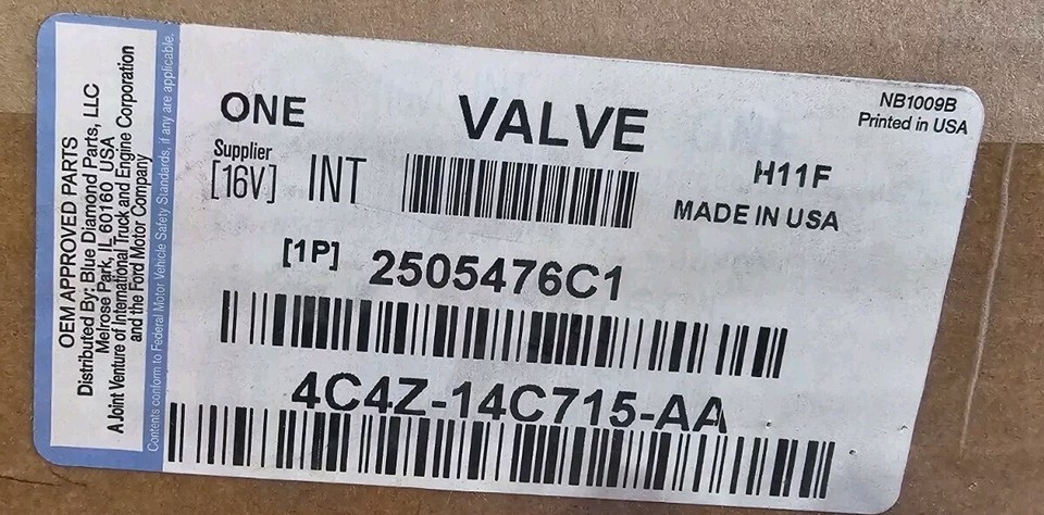 Navistar International Truck 2505476C1 VALVE | eBay