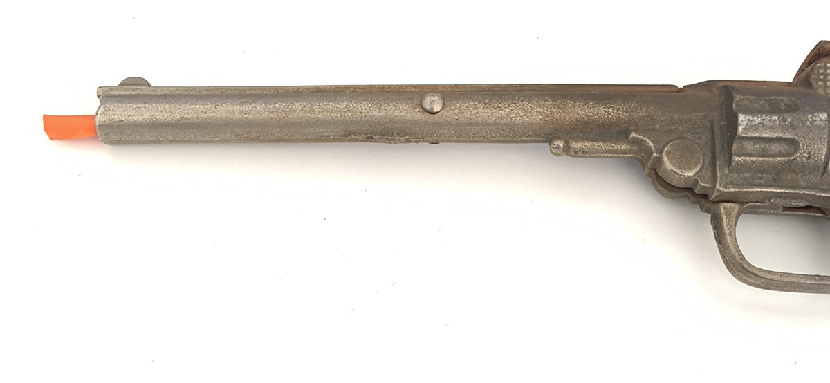 VINTAGE KENTON PRESIDENT CAST IRON LONG BARREL CAP GUN USA RARE | eBay