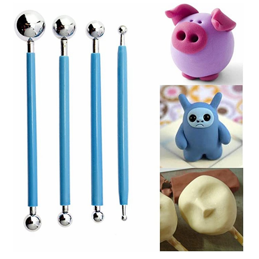 14 Pcs Pottery and Clay Sculpting Tools Modeling Clay Rubber Silicone ...