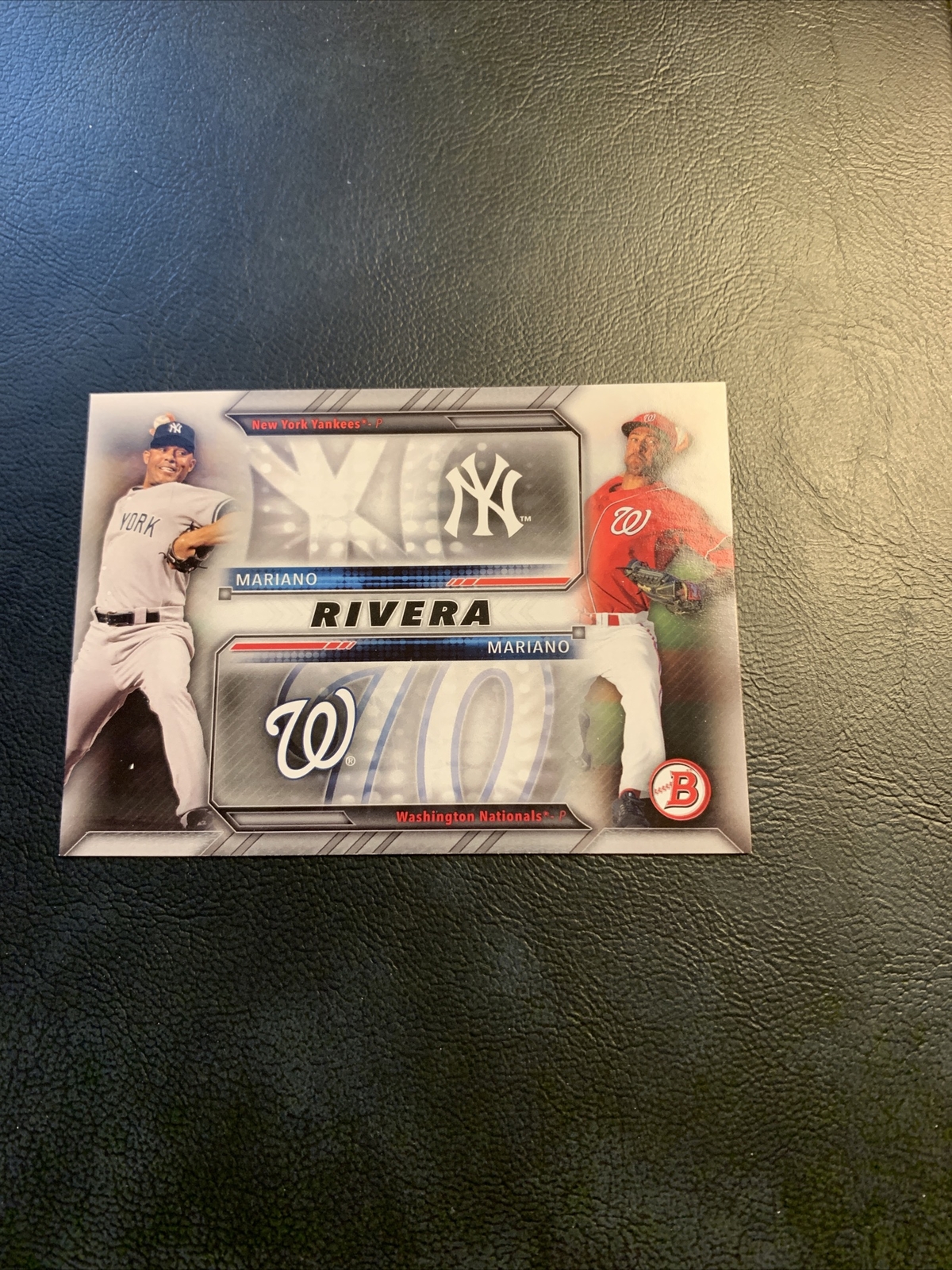 B41a Ft R Mariano Rivera New York Yankees 2016 Bowman family tree | eBay