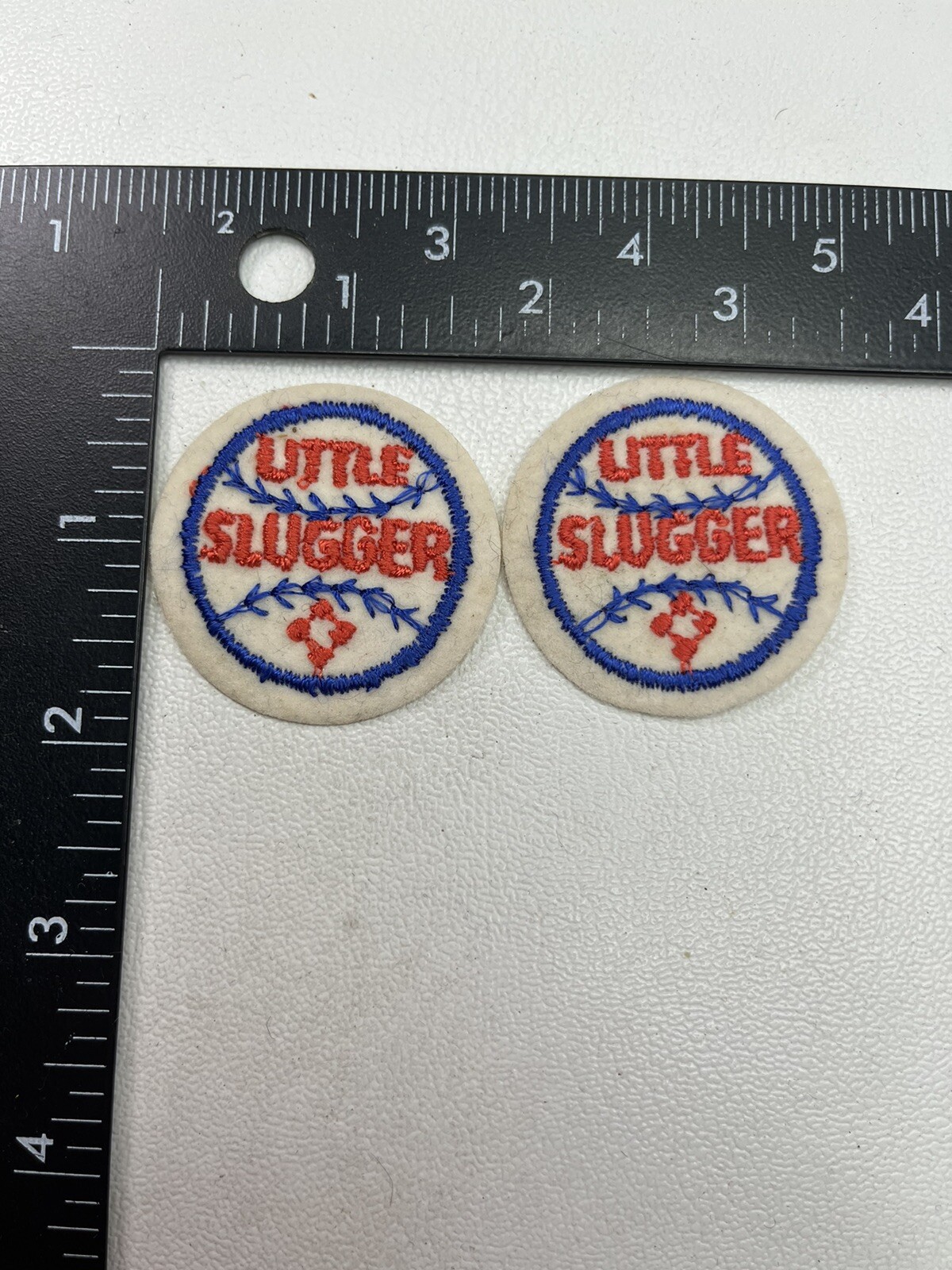 Vintage Baseball Patch Lot Of 2 LITTLE SLUGGERS Patches 83N1 | eBay
