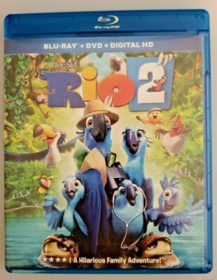 Rio 2 (Blu-Ray™ + DVD + Digital HD) Blue Sky 24543853961 | eBay