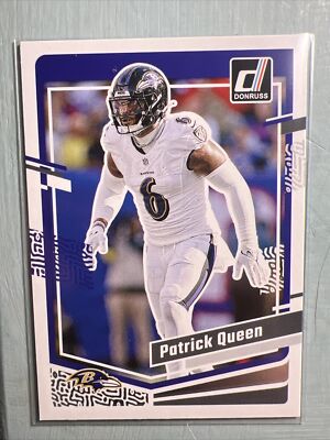 2023 Panini Donruss Patrick Queen BASE CARD Baltimore Ravens #24 | eBay UK