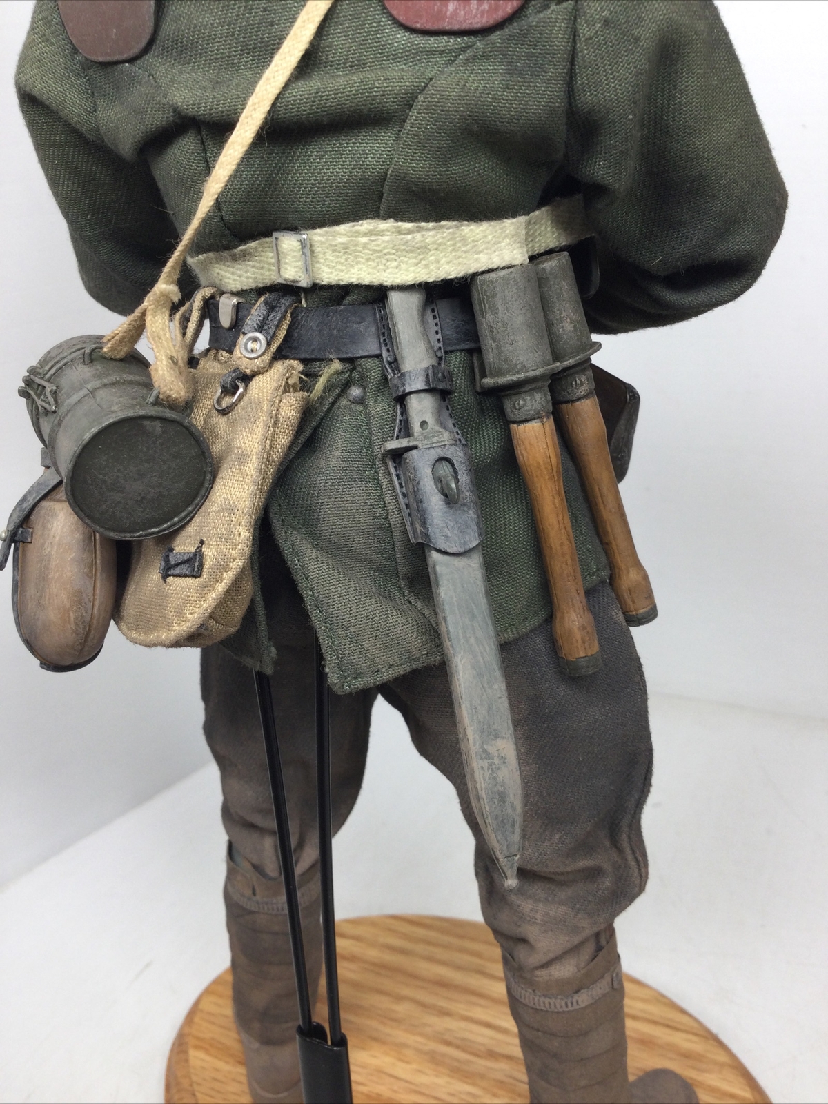 1/6 CUSTOM WW1 GERMAN SNIPER + BODY ARMOR & DAZZLE CAMO + OAK STAND DID ...