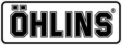 #2528 (1) 4" Ohlins Shock Sponsor Racing 1980's Vintage Decal Sticker ...
