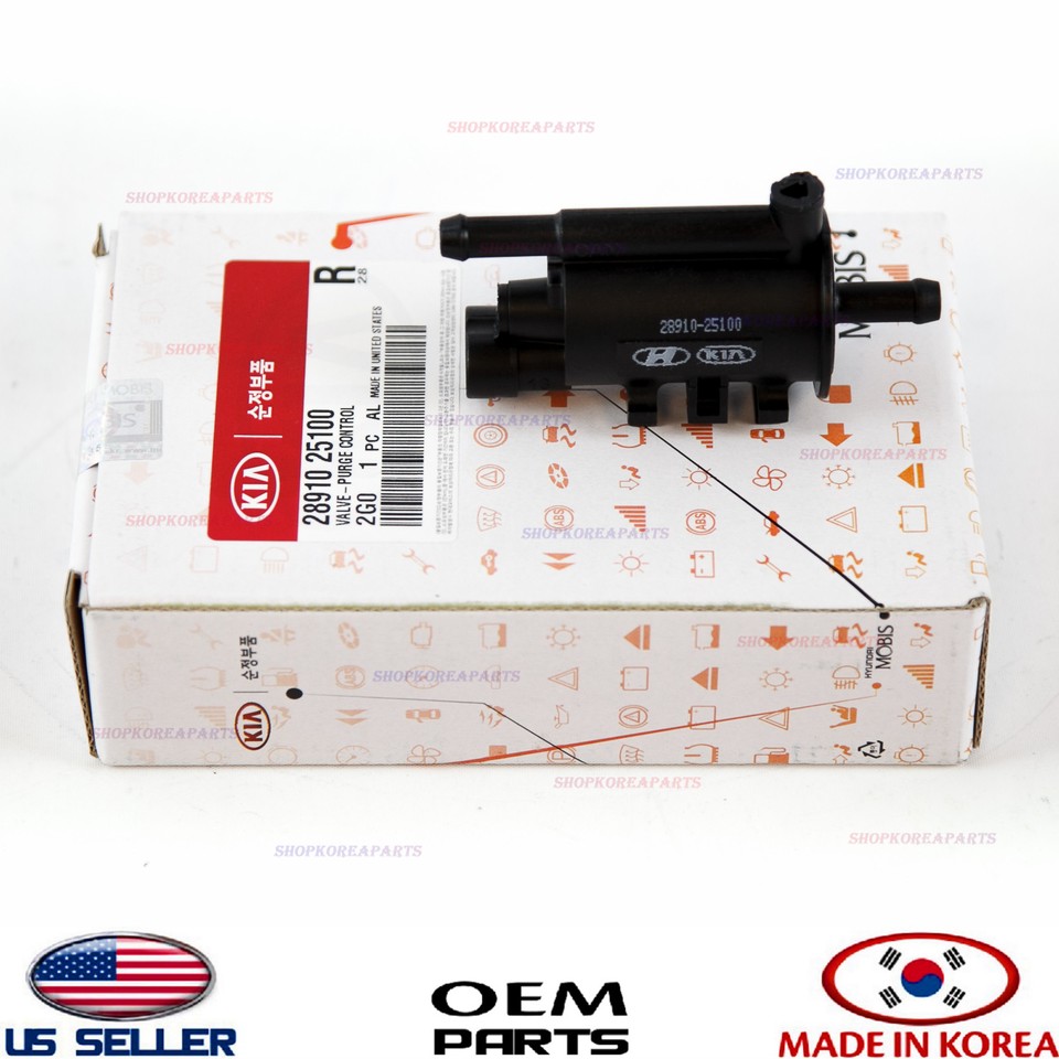 PURGE CONTROL VALVE GENUINE! FOR VARIOUS HYUNDAI KIA 06-18 2.0L 2.4L ...