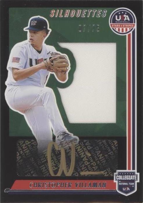 2022 Panini USA Baseball Stars & Stripes - USA Baseball Silhouettes ...