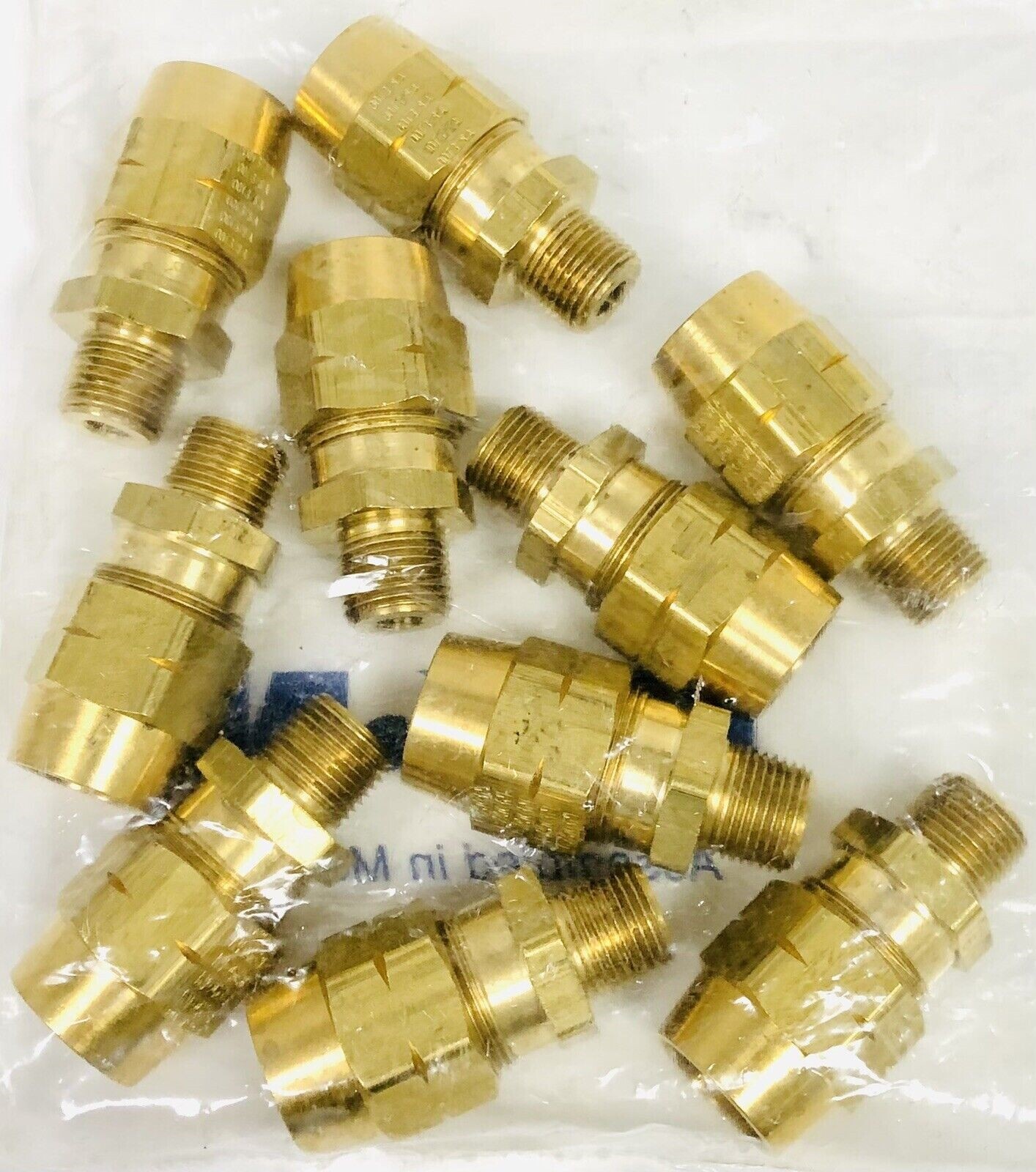 Bag of 10 Eaton WEATHERHEAD 33806B-Y26 - Weatherhead 338 B Series Field ...