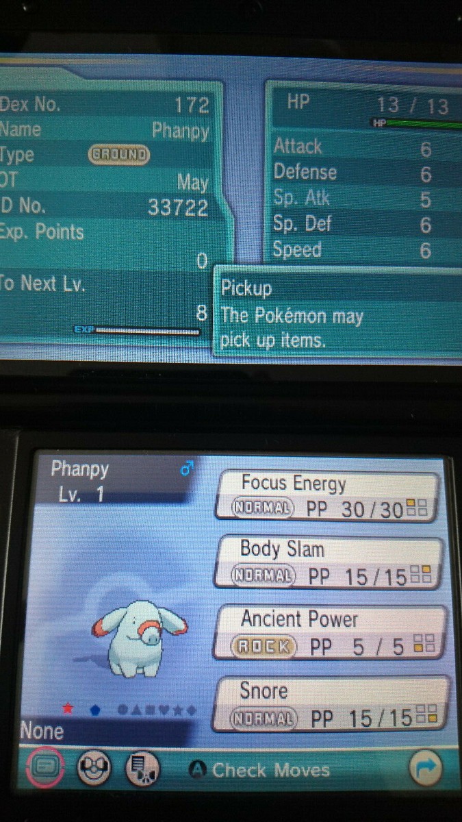 Shiny Phanpy Pokemon X