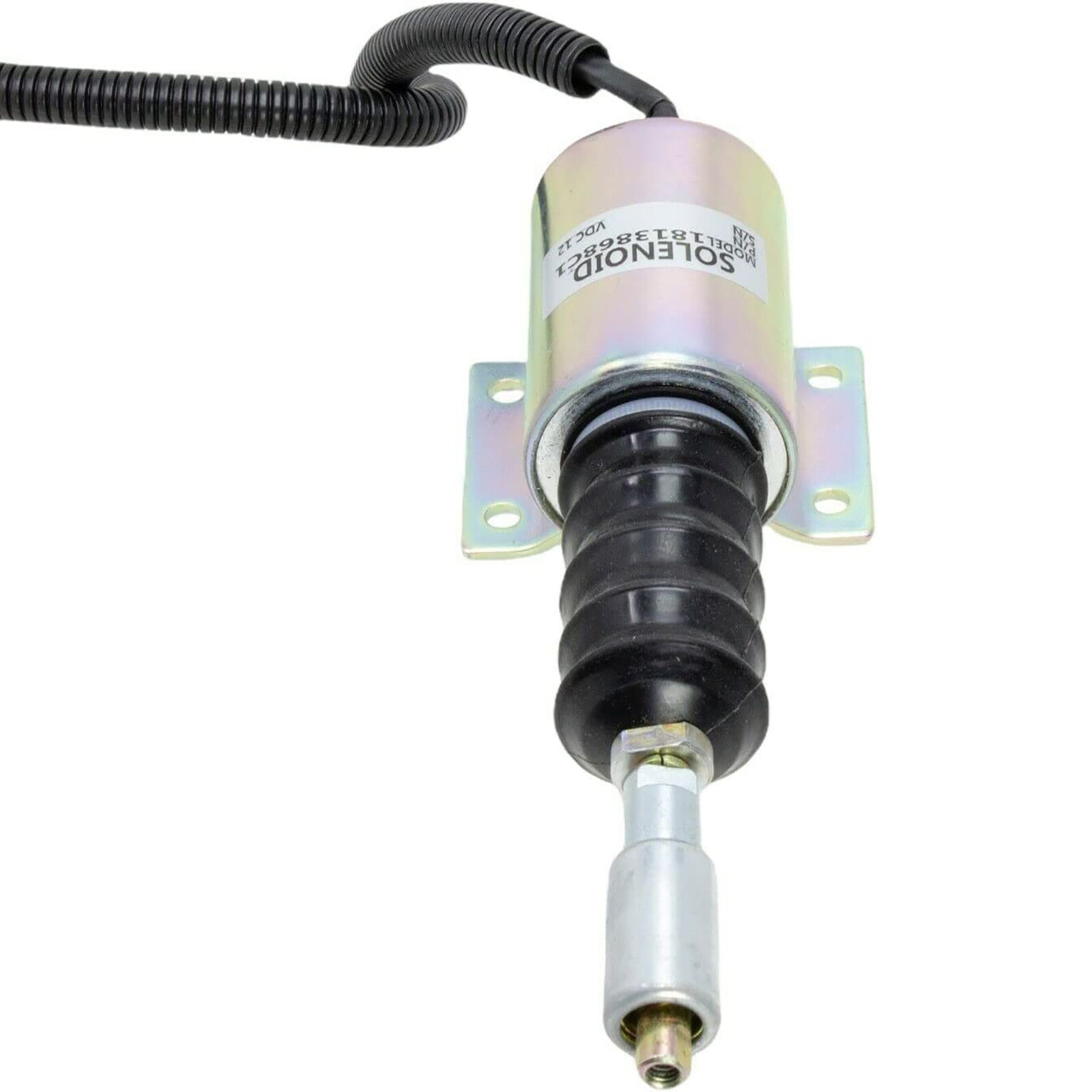 12V 1813868C1 Fuel Shutoff Solenoid Valve for Navistar International ...