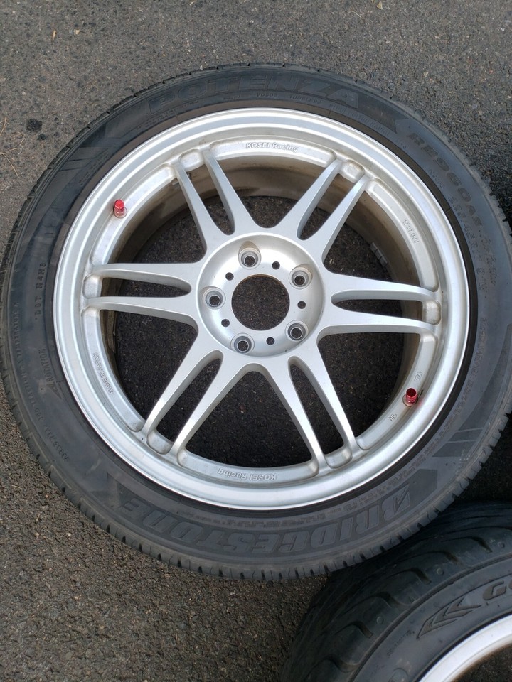 17x8/7 5x114.3 +45/50 JDM KOSEI K1 TS Rims | Japan | One Piece Cast ...