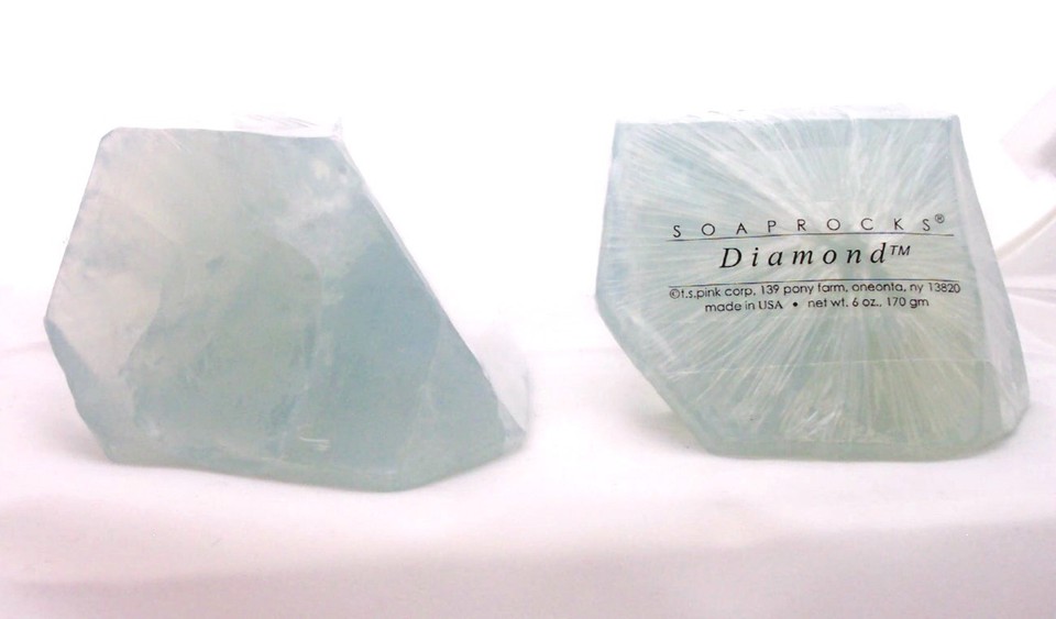 T S Pink SoapRocks, SOAP ROCK Lgr. 6 oz. Mineral Crystal Birthstone ...