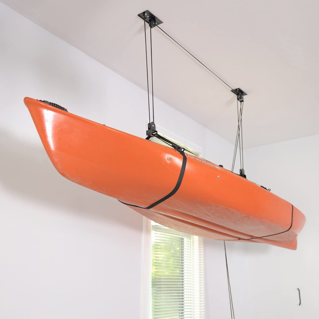 StoreYourBoard Kayak and Canoe Ceiling Hoist – Overhead Garage Storage ...
