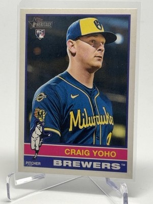 2025 Topps Heritage High Number - Craig Yoho #573 (RC) | eBay