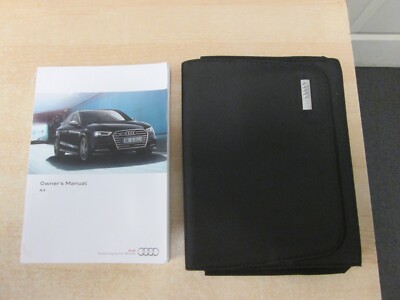 AUDI A3 8V OWNERS PACK / HANDBOOK / MANUAL + WALLET 2016-2020 (2016 ...