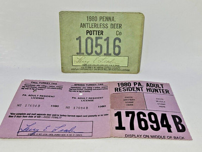 Licenses - Anterless Deer Hunting License