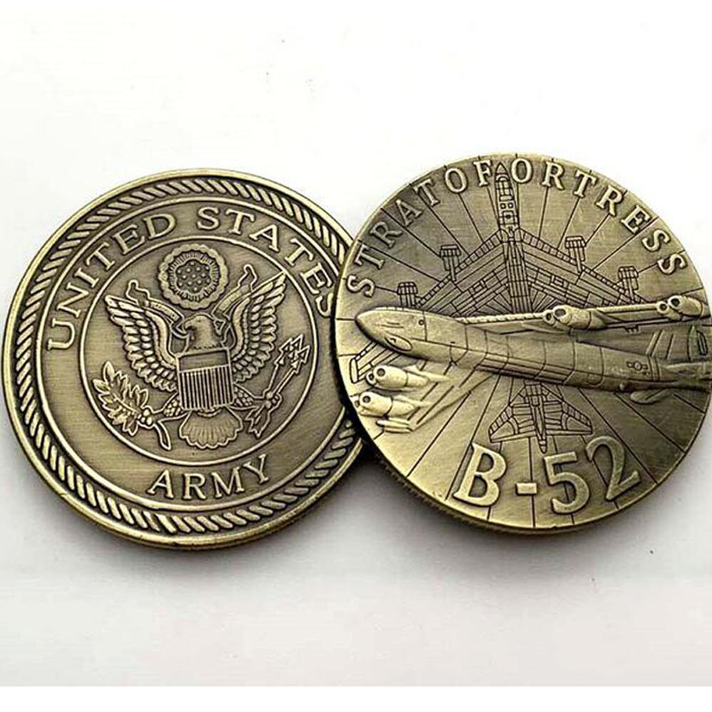 US Military Army B-52 Stratofortress Commemorative Challenge Coin | eBay