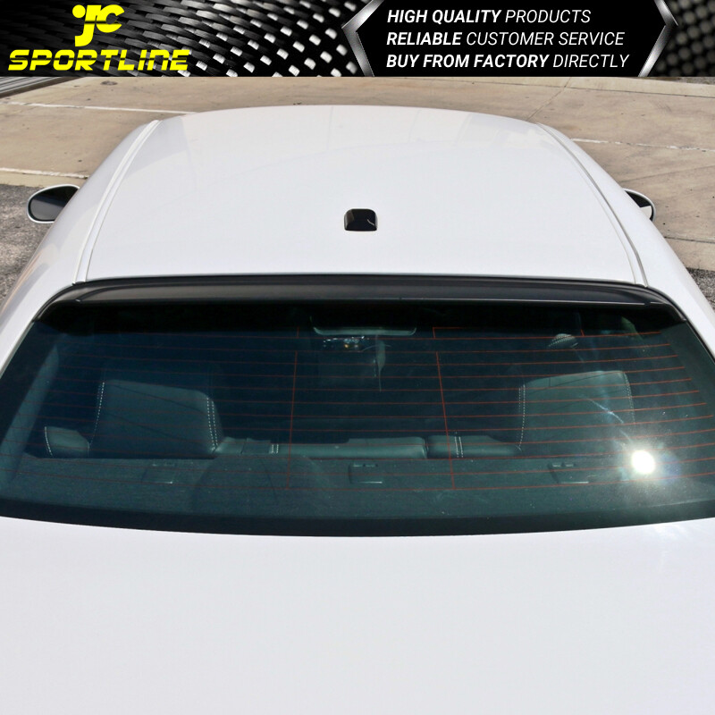 Fits 08-23 Dodge Challenger Rear Window Roof Spoiler Wing Unpainted ...