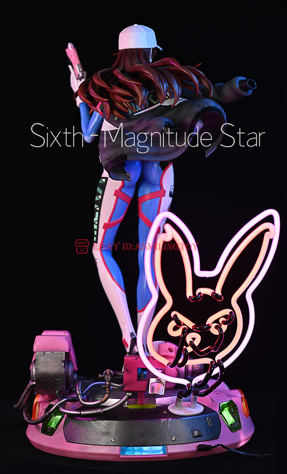 1/4 Sixth Magnitude Star Overwatch DVA Limited Statue Cast off Deluxe ...