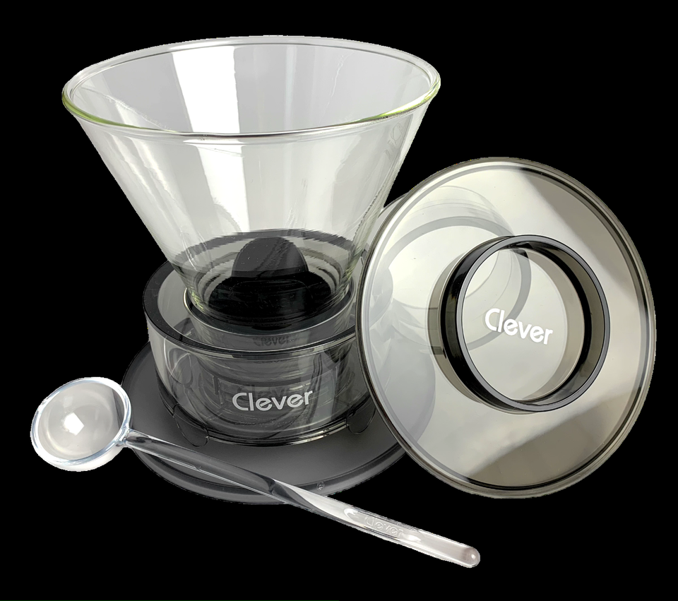 Clever Dripper Glass Style Genuine Coffee Maker Hassle-Free Pour Over ...