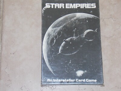Star Empires An Interstellar Card Game 2nd Ed inShrinkwrap Vintage NOS ...