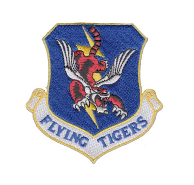 3" AIR FORCE FLYING TIGERS 23RD FIGHTER GROUP UNIT EMBROIDERED PATCH | eBay