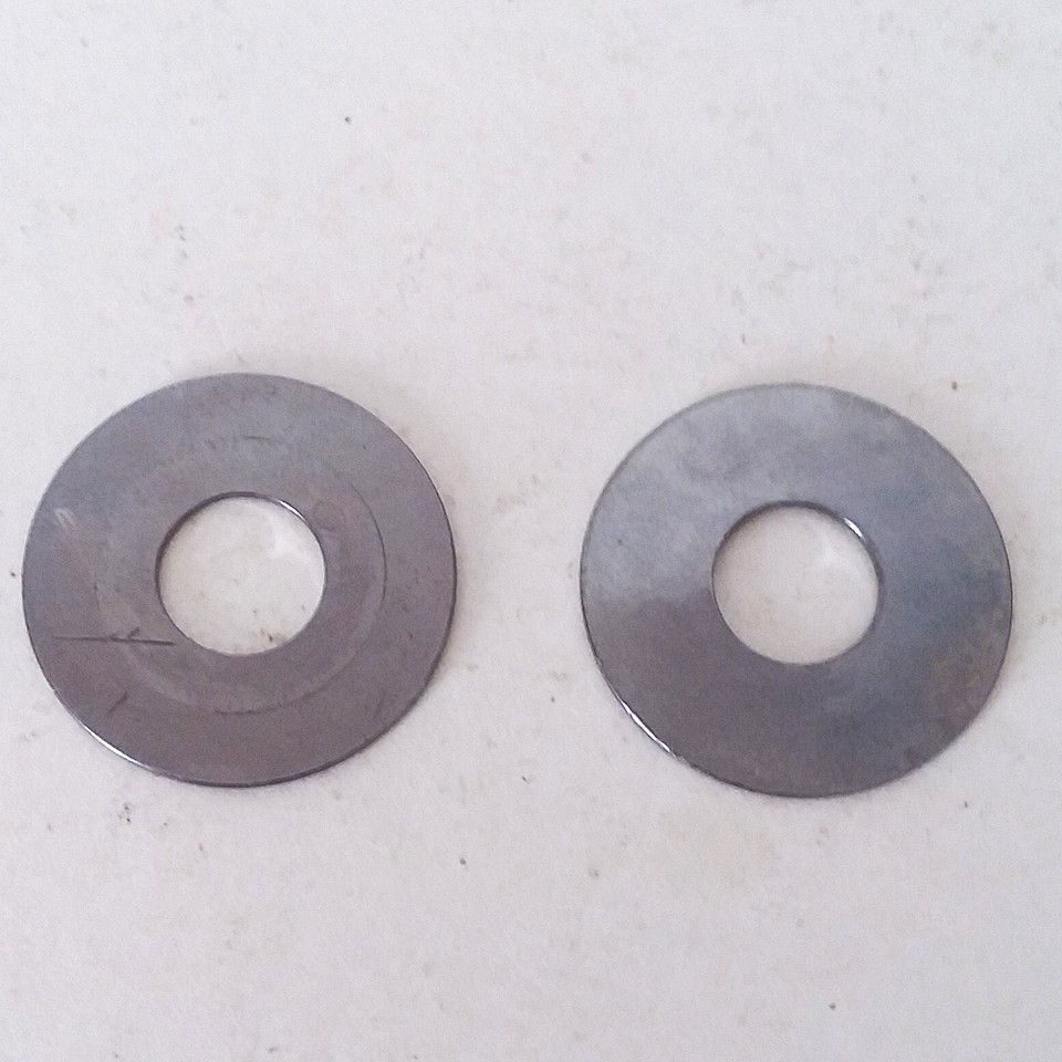 Vintage Dunlop guitar strap locks Washers only | eBay