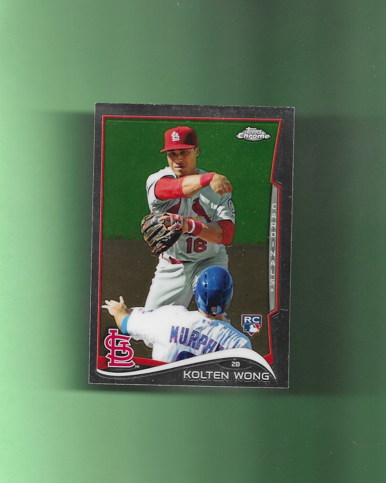 2014 Topps CHROME ROOKIE RC Card # 188 KOLTEN WONG ST. LOUIS CARDINALS | eBay
