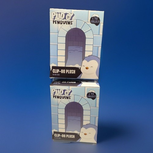 Lot Of 2 Pudgy Penguins🐧 Clip-On Plush Blind Boxes Brand NIB ...