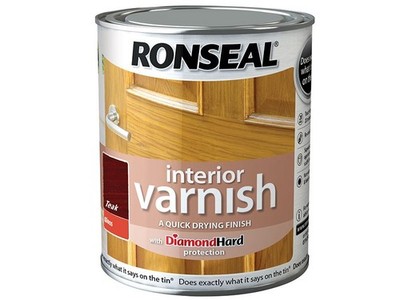 Ronseal - Vernis intérieur à séchage rapide brillant Teck 250ml | eBay
