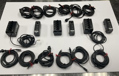 KEYENCE GT2-500 (2) AMPLIFIER GT2-550 (1) Plus 2 ETHERNETS AND 12 ...