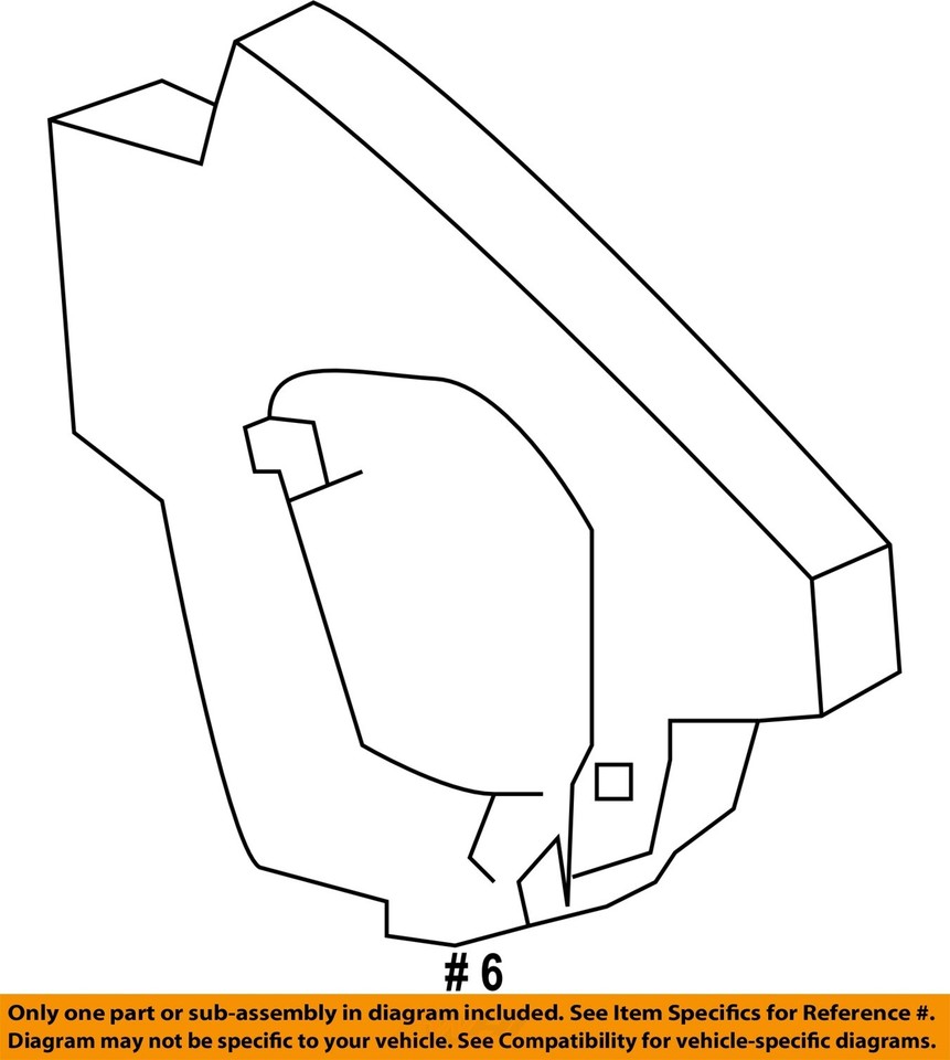 GM OEM 18-19 LaCrosse Air Intake-Air Inlet Duct Deflector 22977446 | eBay