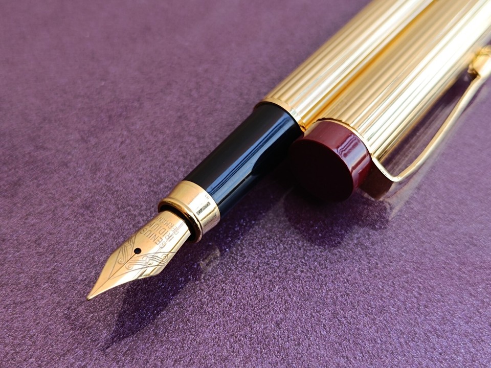 Fountain Pen, Vintage Fountain Pen, Gold Filled Nib, Ink Pen, Old ...