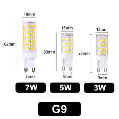 G9 LED Bulbs Warm/ Neutral /Cold White 3W|5W|7W| Long Life High Energy ...