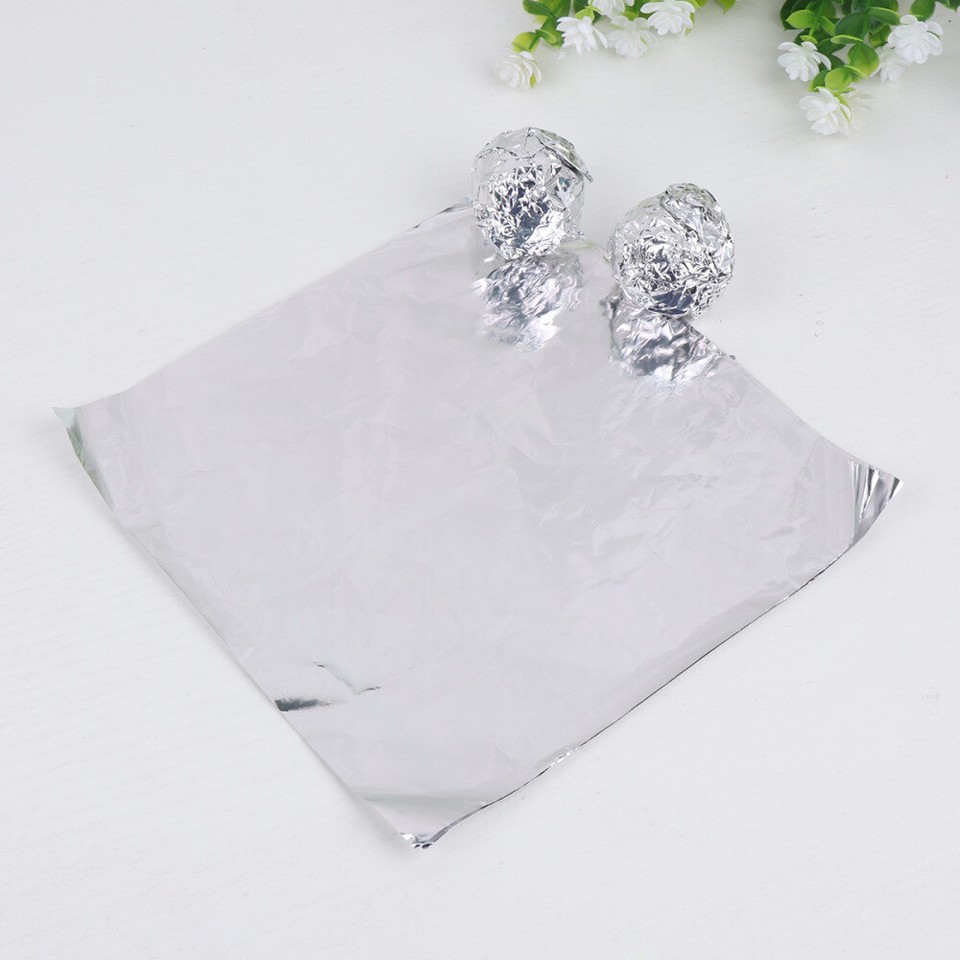 3 Pieces Silver Candy Wrapper Foil Paper for Crafting Food Packaging | eBay