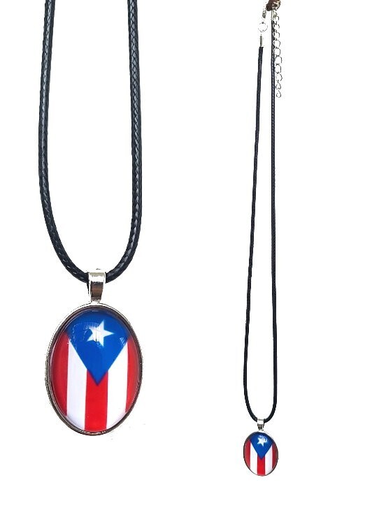 Lot 2 Puerto Rico Flag Necklace & Pendant * Free Shipping * Rican ...