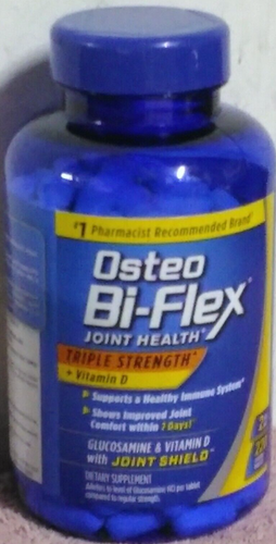 Osteo Bi-Flex Joint Health Triple Strength + Turmeric 220 tabs Exp 9/26 ...