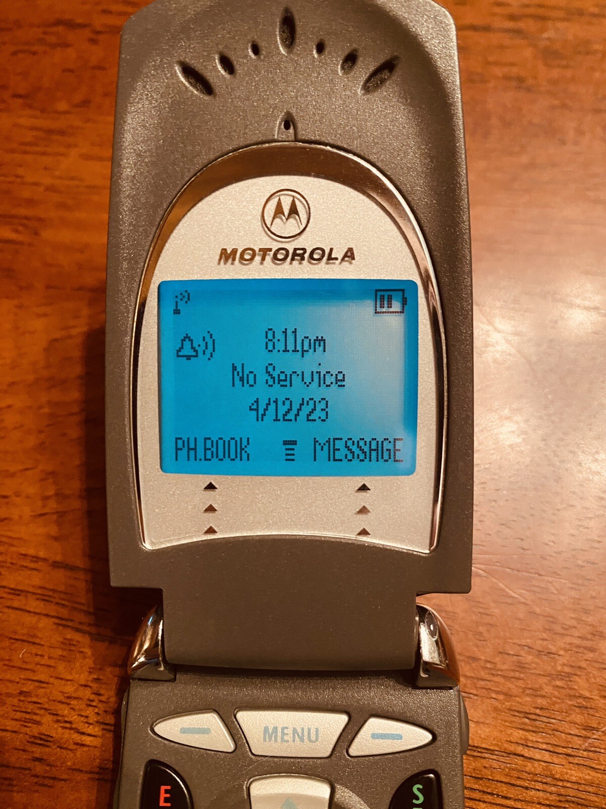 Motorola V60i BMW Flip Phone | TDMA | Sim Free | Unlocked | Gray ...