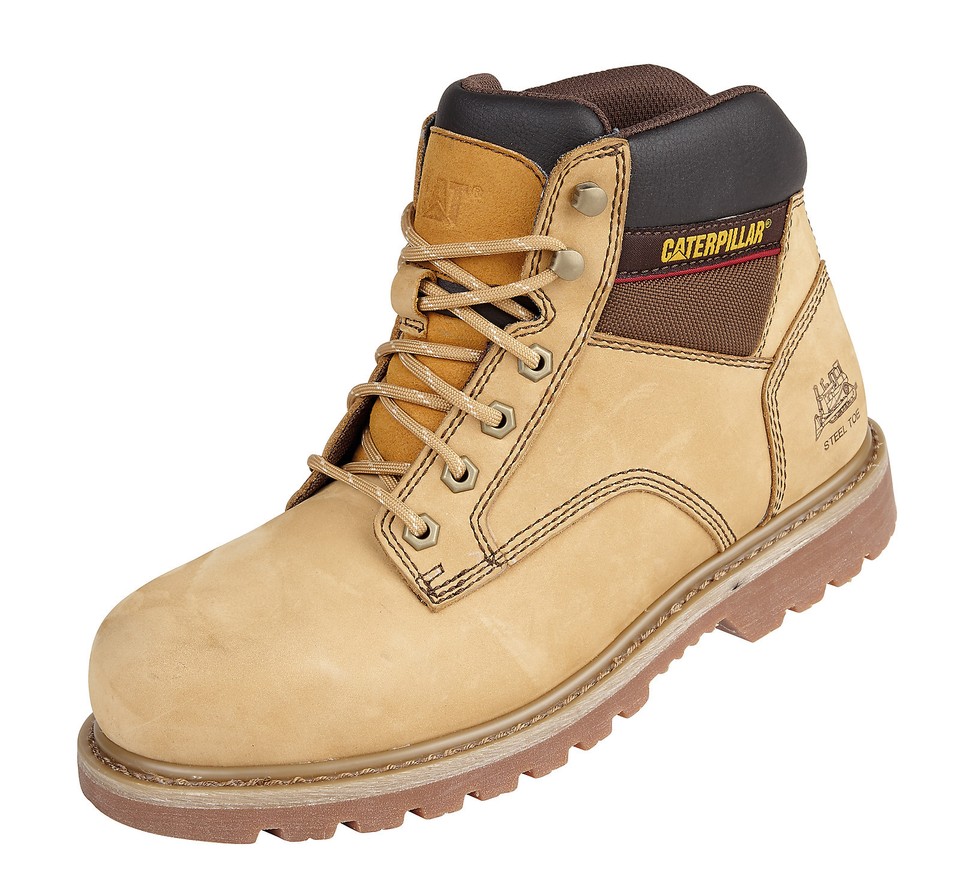 Caterpillar CAT Tracker SB SRC Mens Steel Toe Cap Safety Boots Work ...